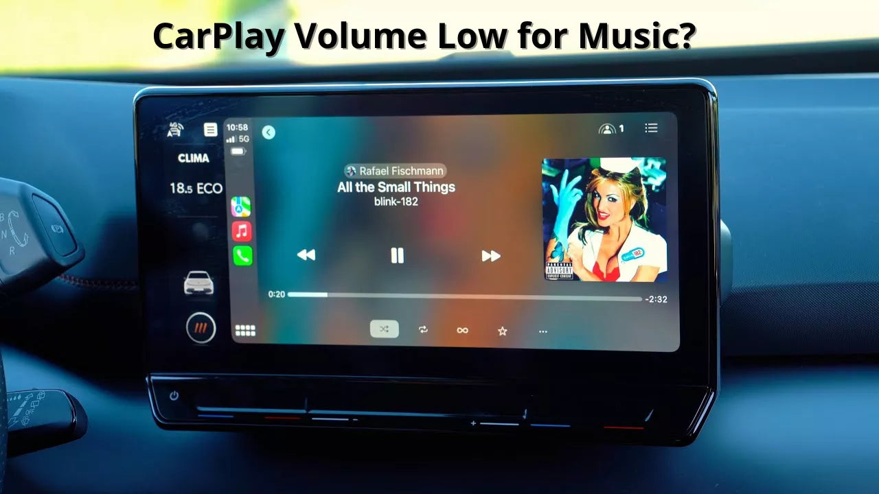Why Is CarPlay Volume Low for Music? Solutions Inside – Carlinkit Carplay Store